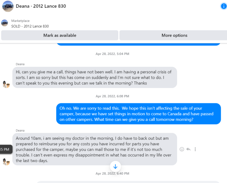 Lance 830 Truck Camper Saga – A Look Behind the Scenes of Buying Our ...